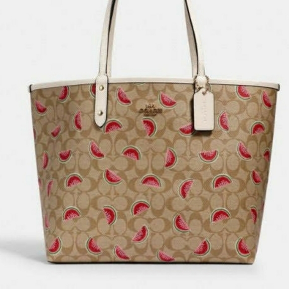 Coach | Bags | Coach Reversible City Tote In Signature Canvas | Poshmark